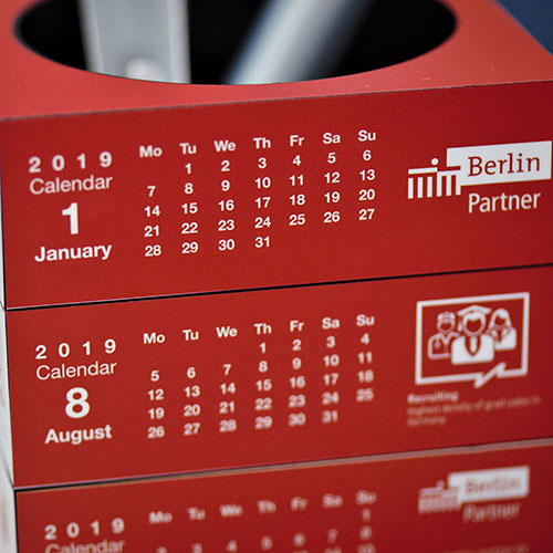 Sliding Pen Pot Calendar | Desktop Items | APD Promotions